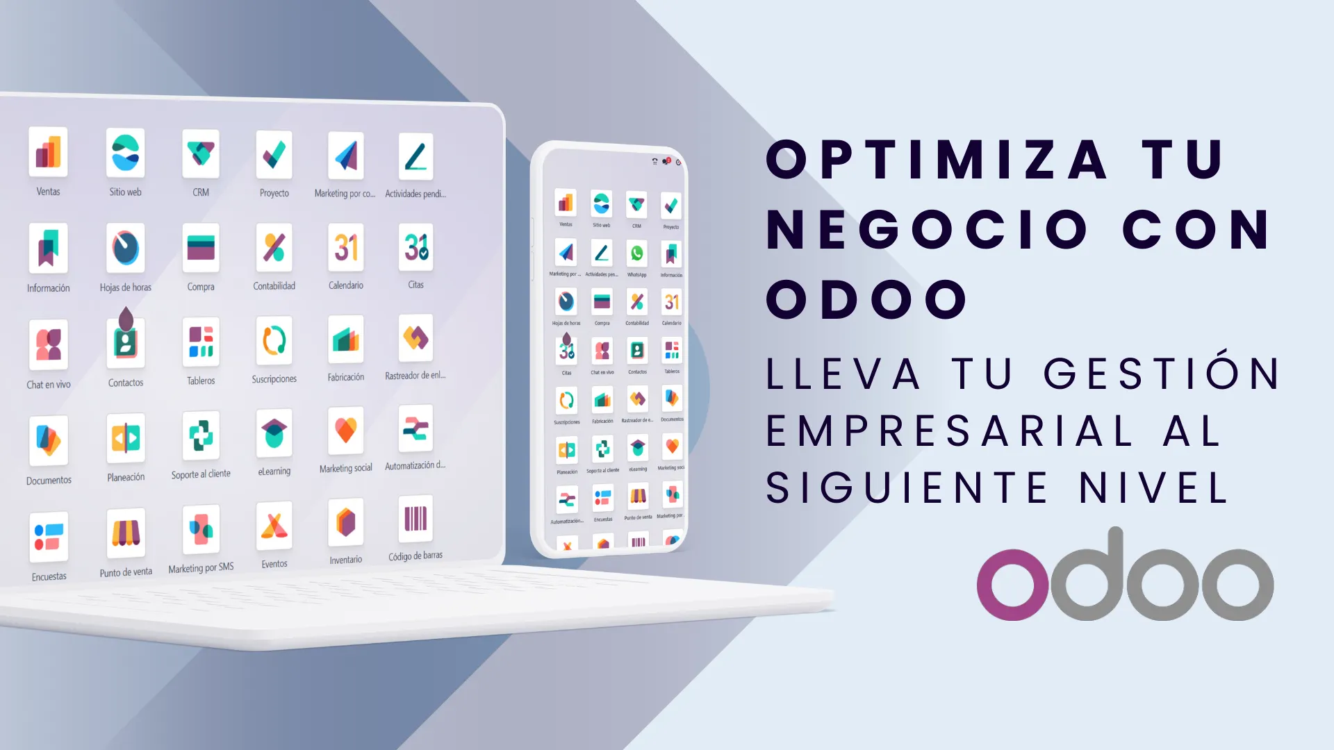 Descubre los Módulos y Aplicaciones de Odoo ERP | Partner Odoo Chile
